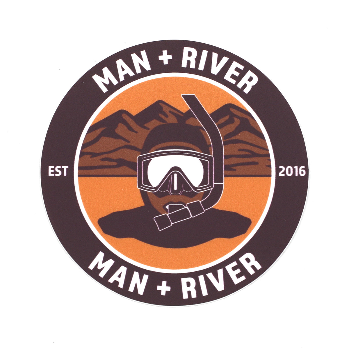 Desert River Sticker – ManPlusRiver