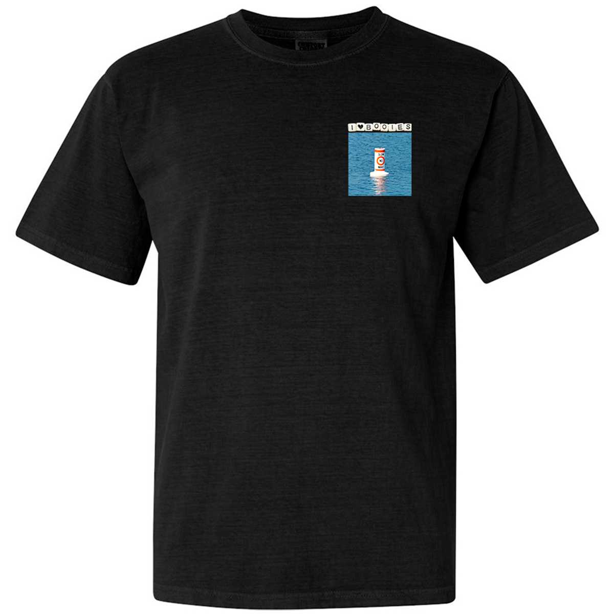 I ️ BOOIES Left Chest Tee – ManPlusRiver