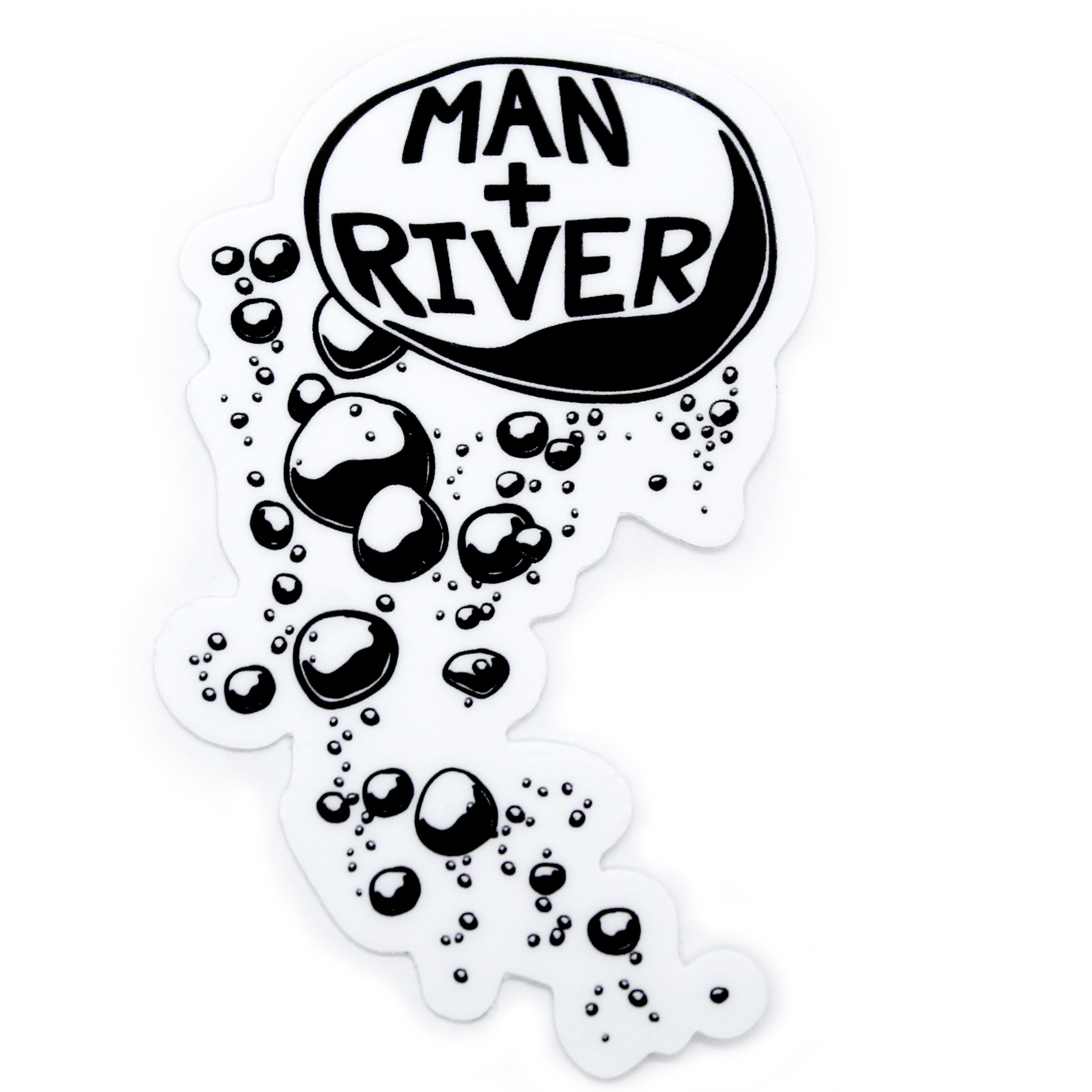 M+R Classic Bubbles Sticker – ManPlusRiver